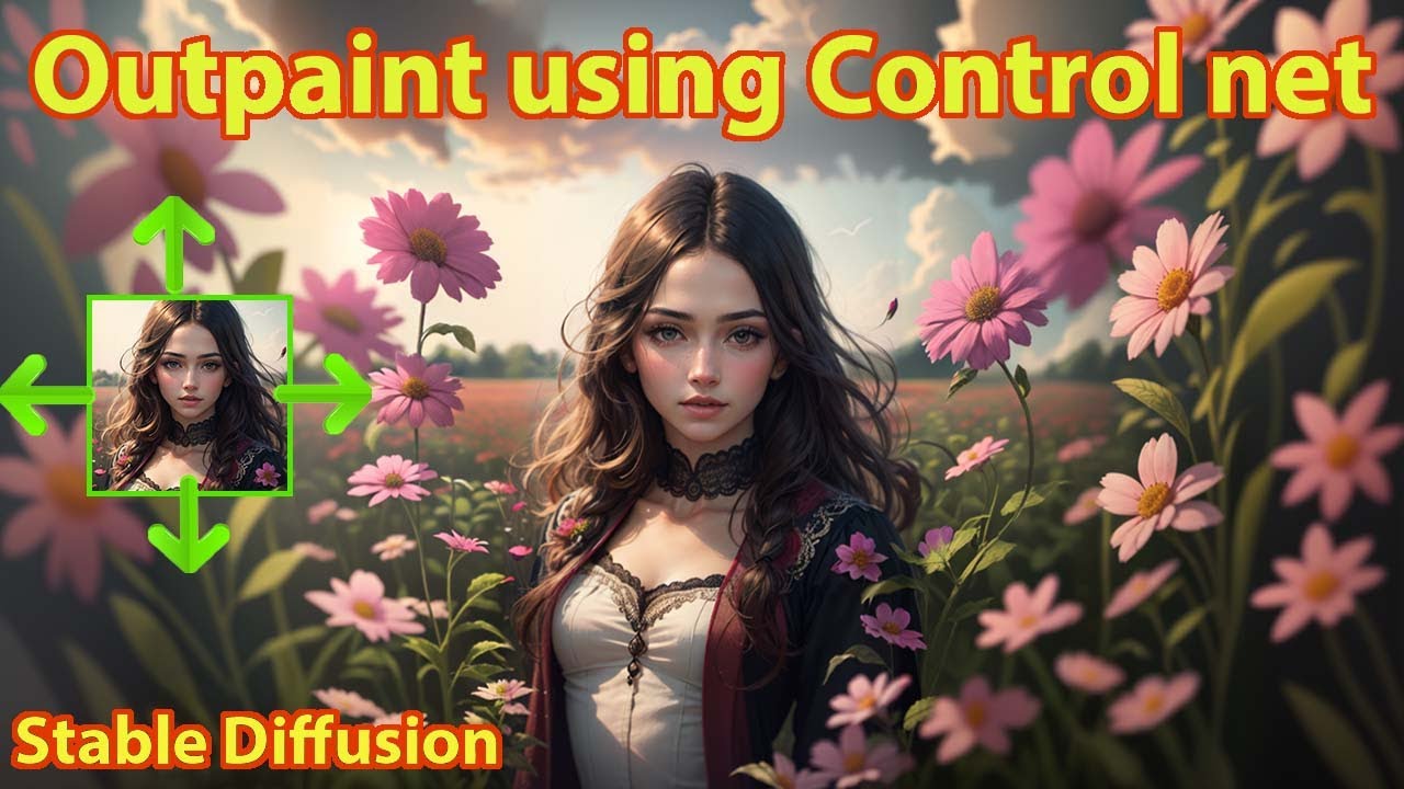 Outpaint Using Controlnet In Stable Diffusion And A1111 Method 3