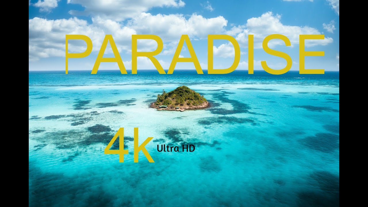 4k Video Paradise Island Relaxing Music Along With Beautiful Nature