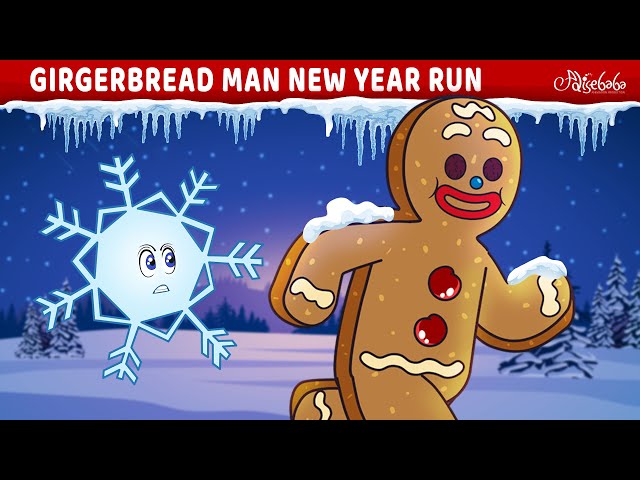 Gingerbread Man New Year Run Bedtime Stories For Kids In English