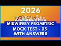 Midwifery Prometric 2026 Exam Sample Questions With Answers 100 Mcqs 6 ...