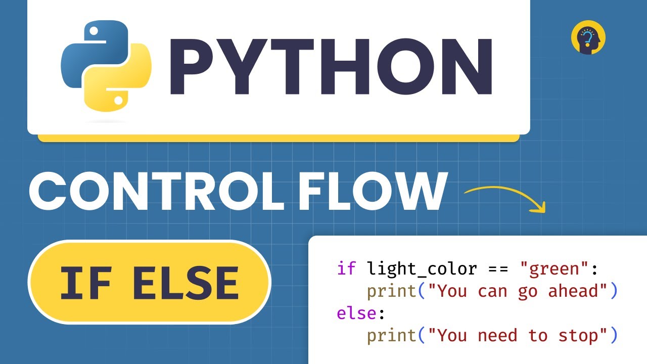 Control Flow In Python If Else Statements Youtube