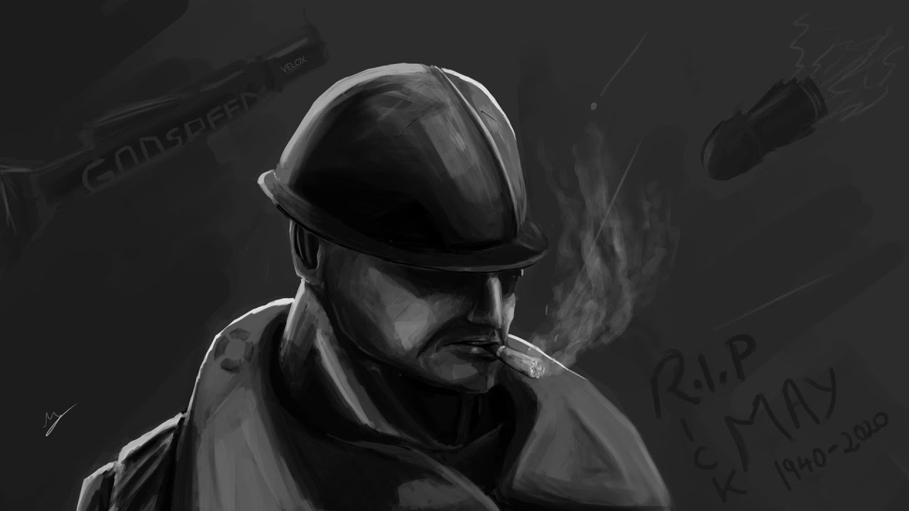 Godspeed Rick May Tf2 Soldier Painting Timelapse Youtube