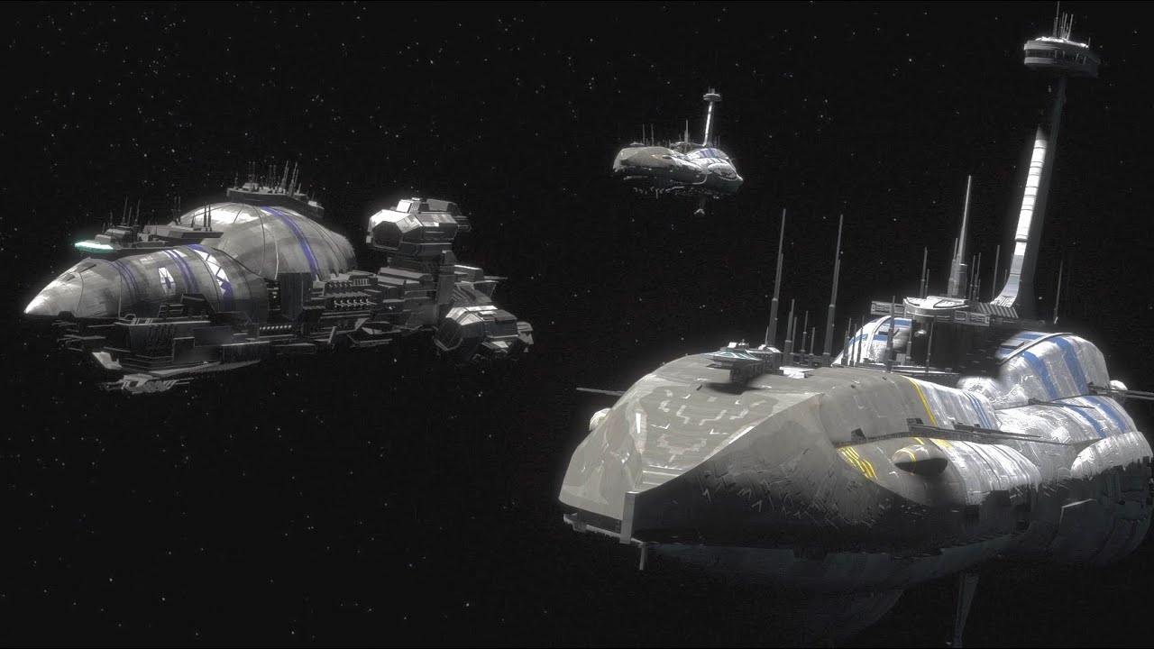 Separatist Fleet Arrives Star Wars Fan Animation Youtube