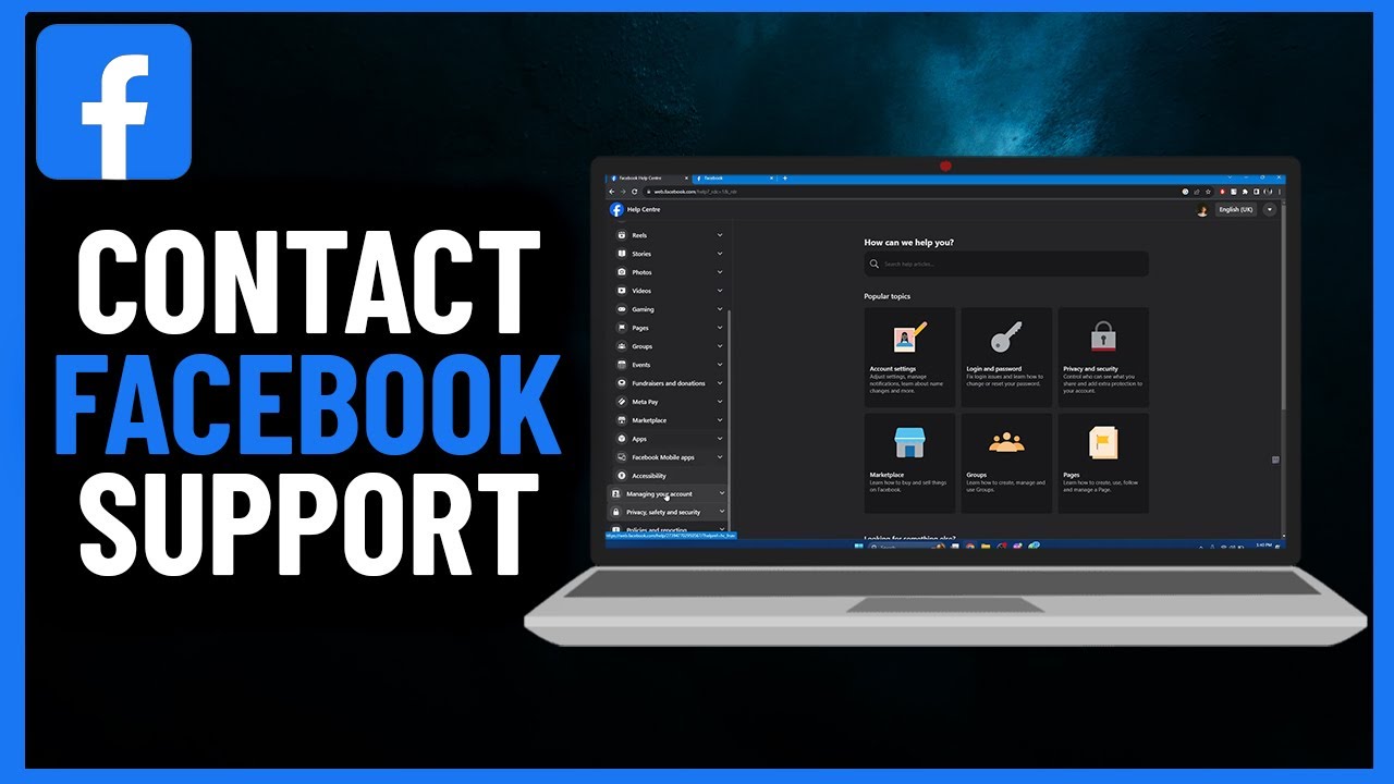 How To Contact Facebook Support Updated 2023 Youtube