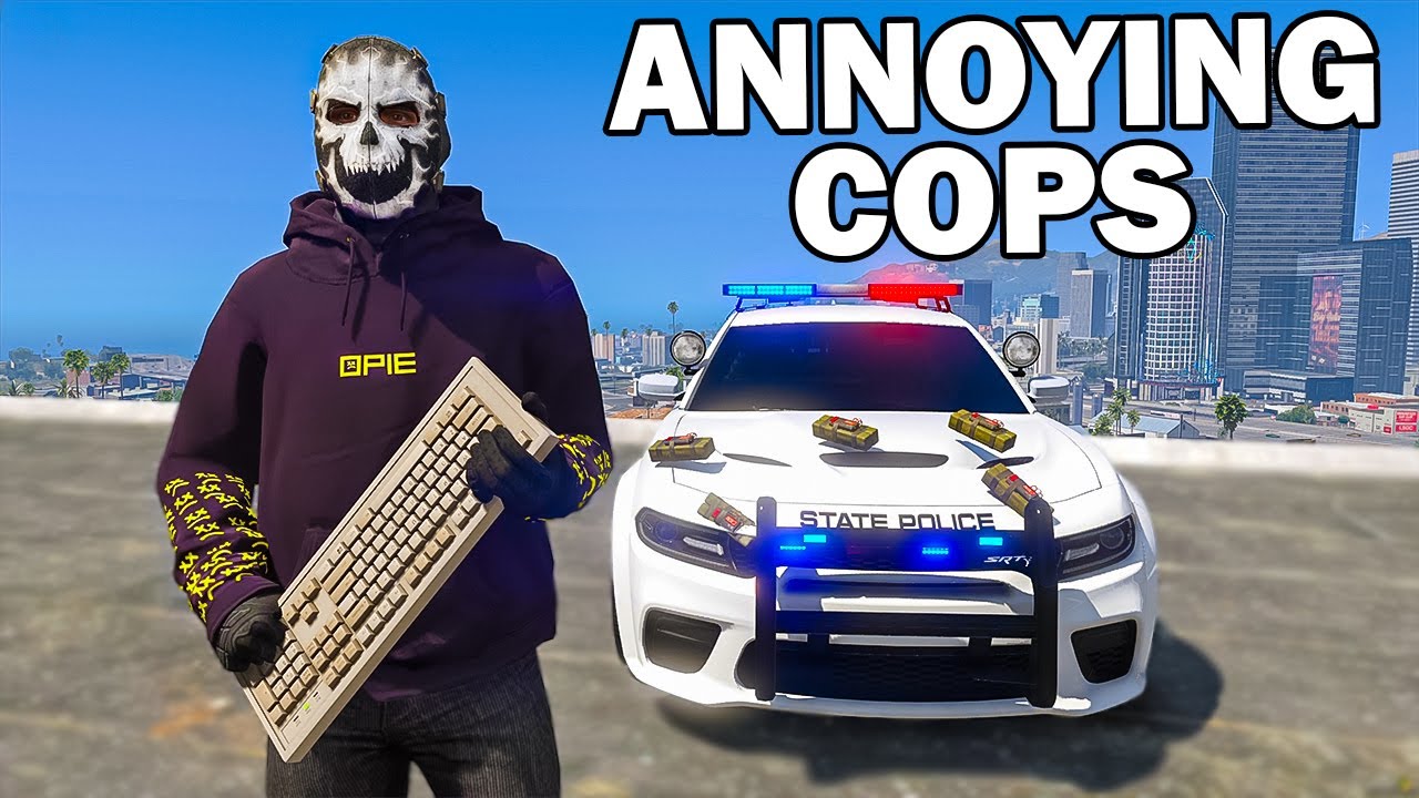 Making Cops Angry In Gta 5 Rp Youtube