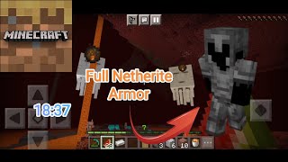 World Record Full Netherite Armor Speedrun 1 19 Minecra Doovi