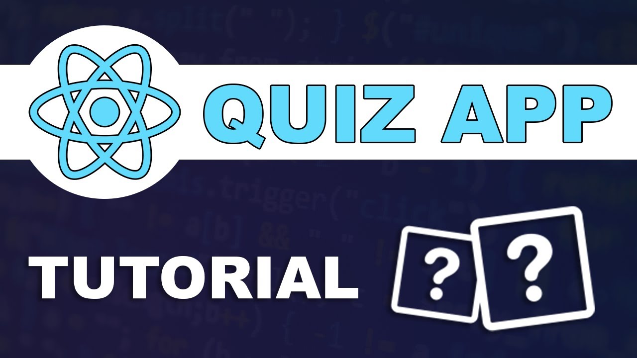 Coding A Quiz App In Reactjs React Resume Projects Youtube