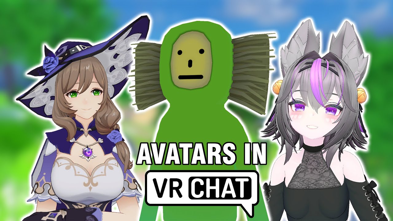 The Avatars In Vrchat Youtube