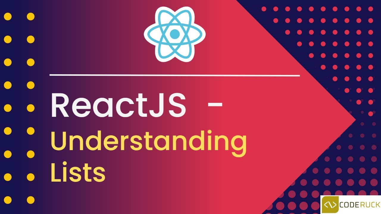 React Understanding Lists Tutorial 18 Youtube