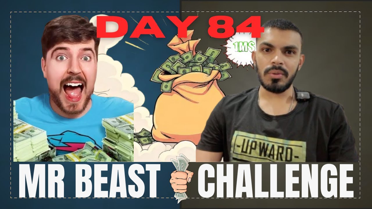 Mrbeast Challenge 1 000 000 In 100 Days Day 84 Youtube