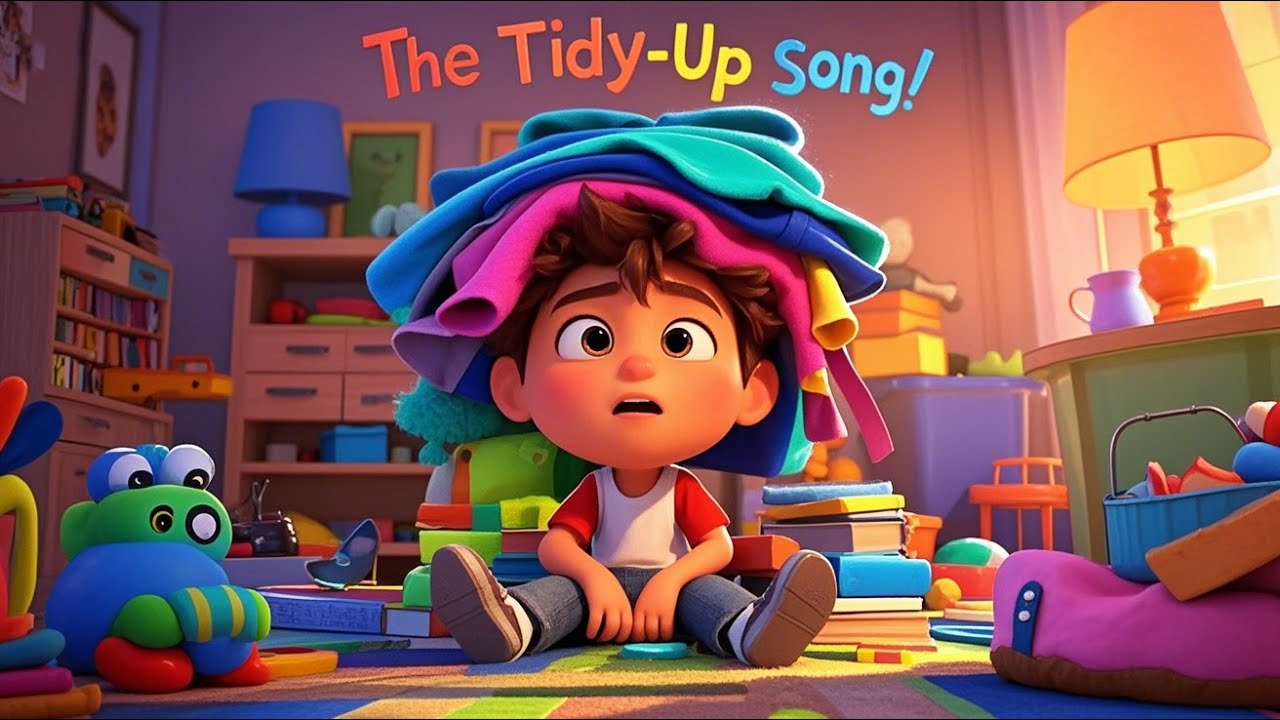 The Tidy Up Song Fun Clean Up Song For Kids The Best Tidy Up Song