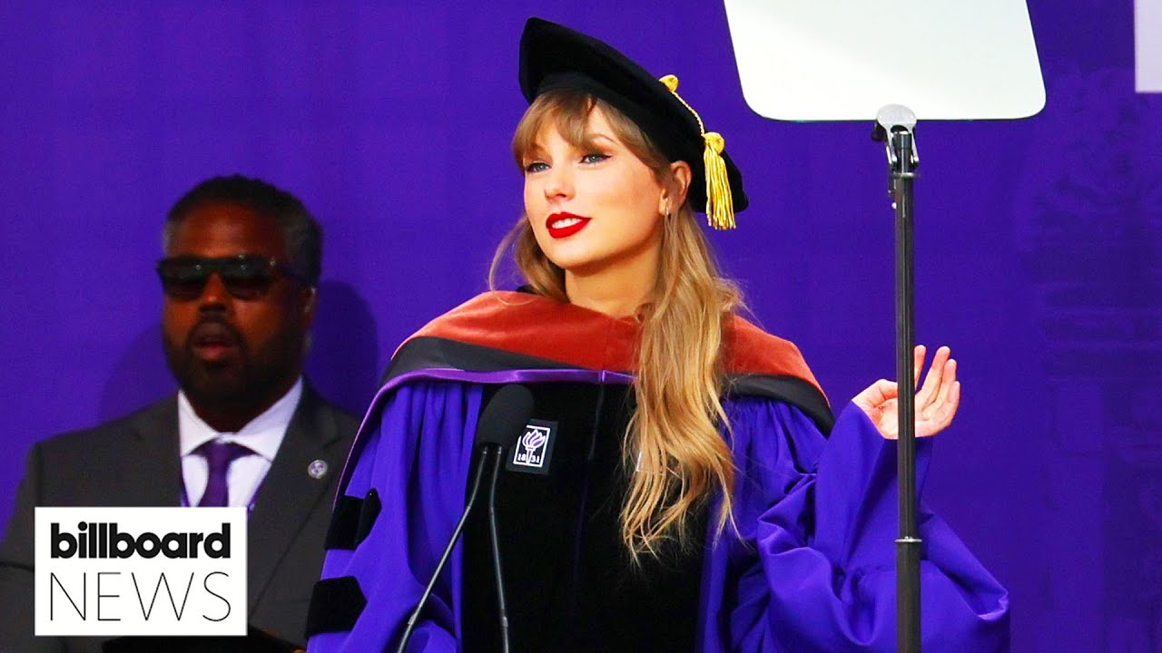 Taylor Swift Gives Commencement Speech At Nyu Graduation Ceremony