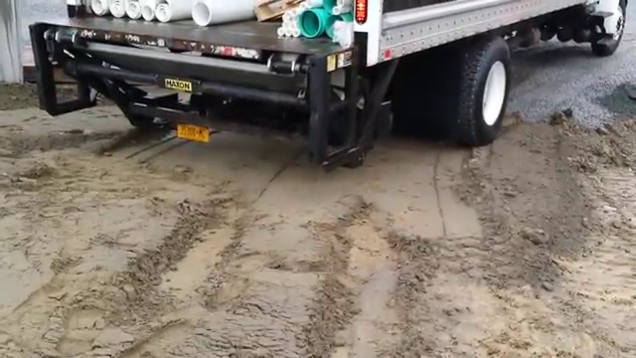 The Drawback To Having A Lift Gate Truck Driver Fail Youtube