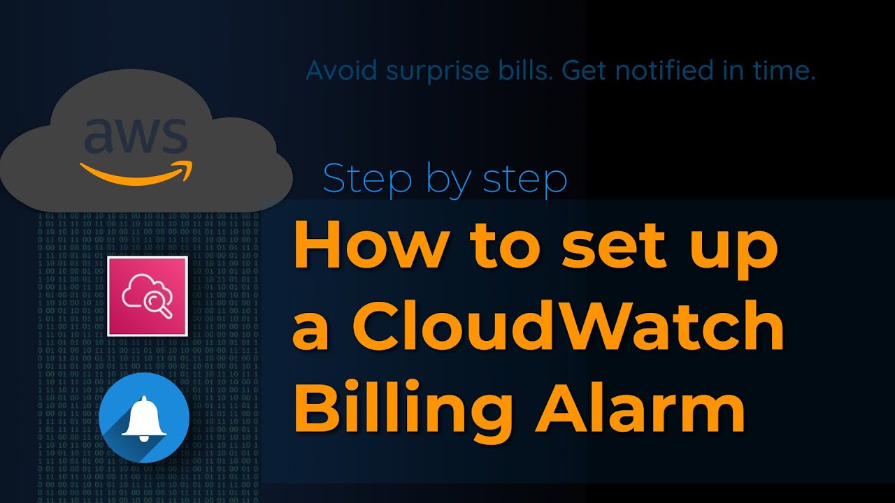 How To Set Up A Cloudwatch Alarm Youtube