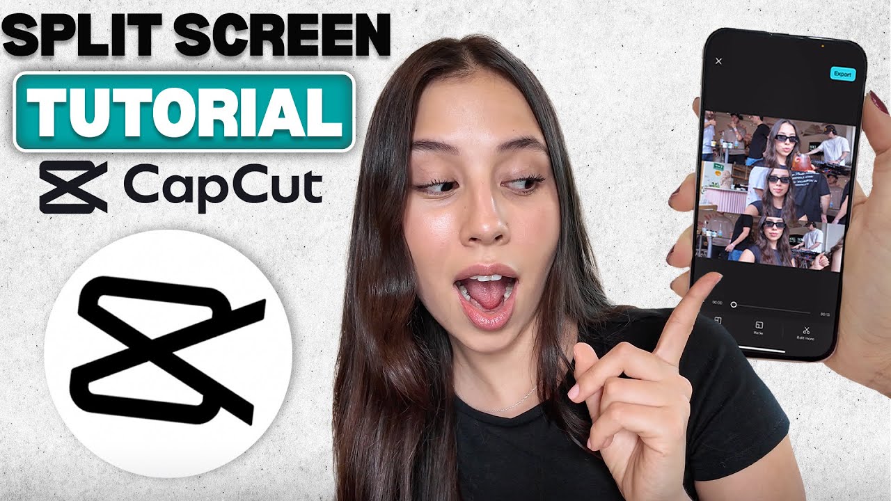 How To Split Screen In Capcut Easy Grid Edit Tutorial Youtube