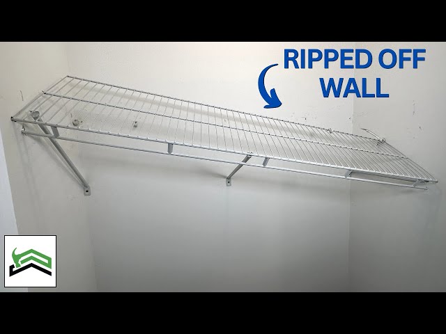 Closetmaid Wire Shelving Installation Easy Closetmaid Wire Shelving