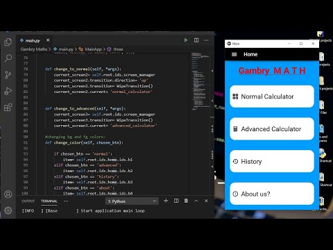 An Ongoing Project Of A Calculator App Made Of Kivy Kivymd And Python