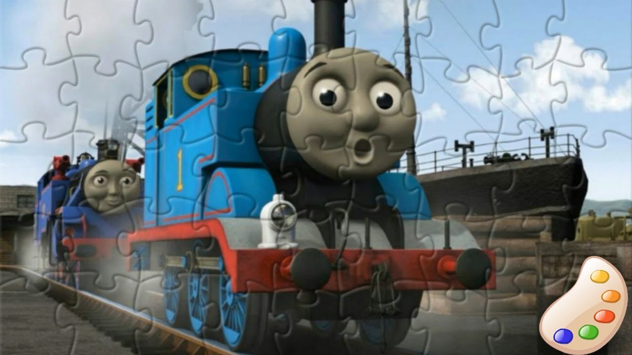 Thomas The Tank Engine Amazing Fun Kids Puzzle Game Youtube