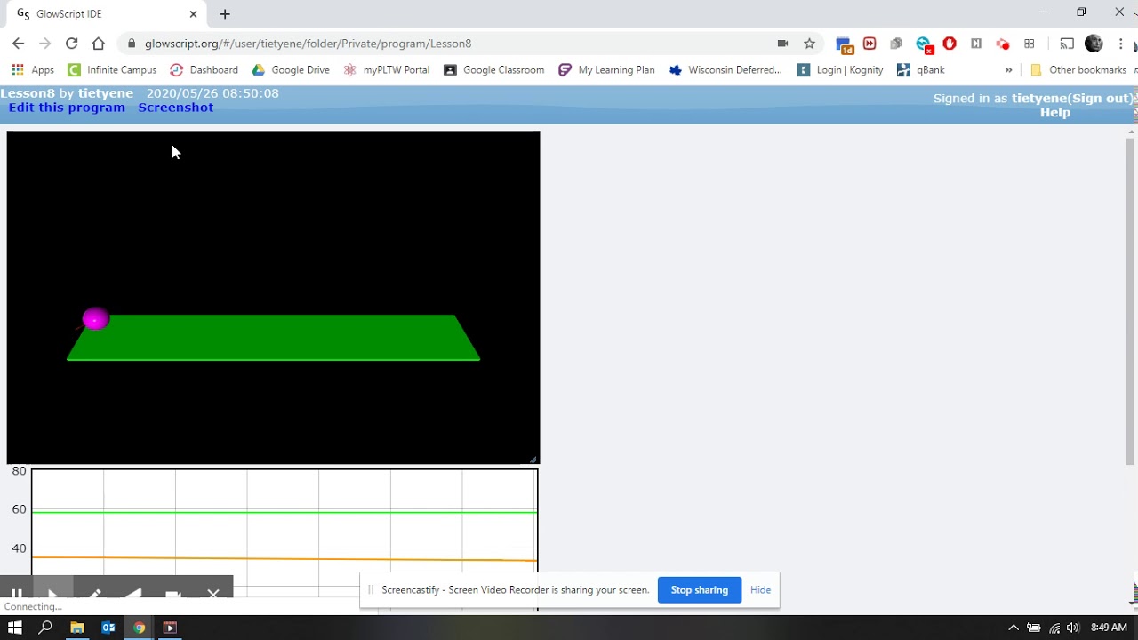 Lesson8 Vpython Walkthrough Youtube