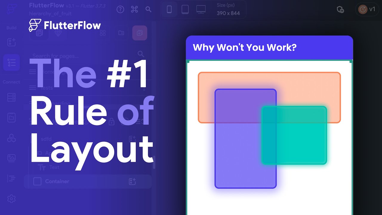 The 1 Trick To Troubleshooting Layouts In Flutterflow Youtube