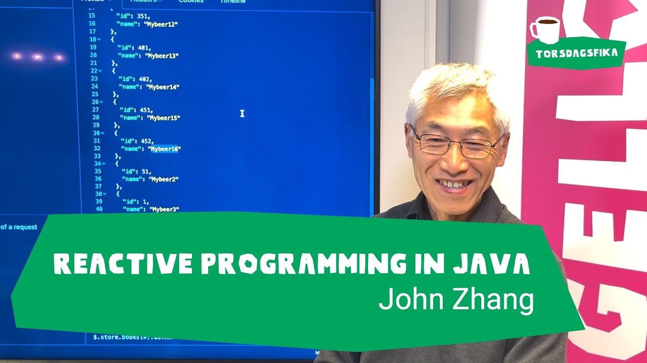 21 Reactive Programming In Java тшхtorsdagsfika Med John Zhang Youtube