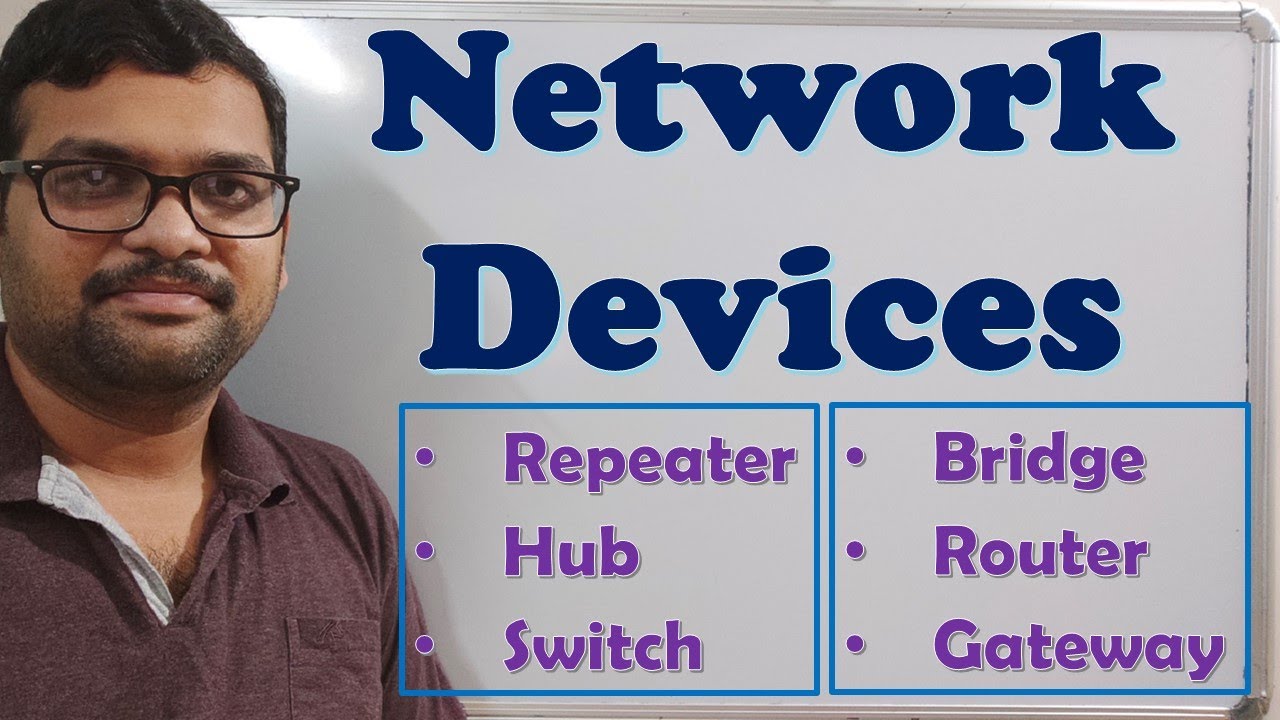 Network Devices Computer Networks Youtube