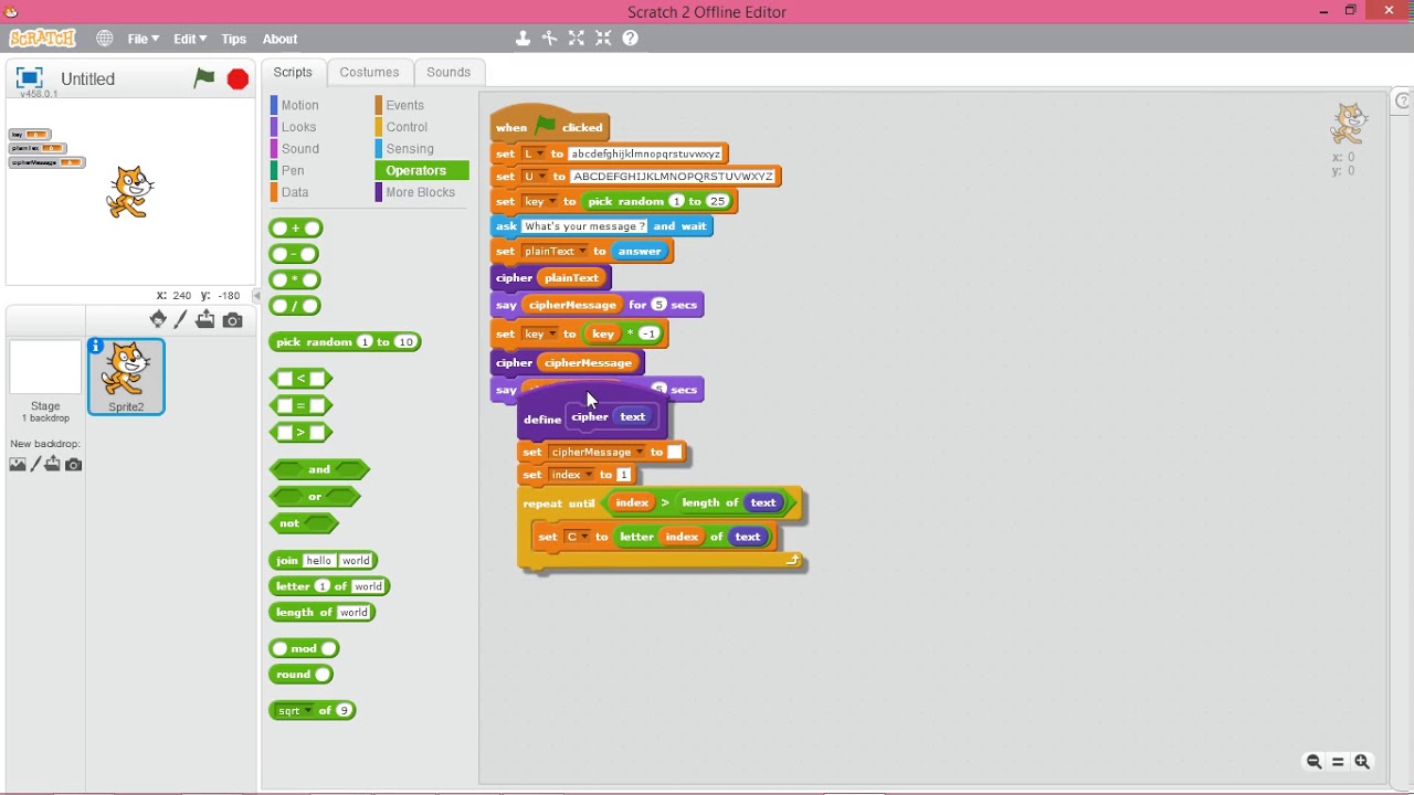 Fun Programming Caesar Cipher Youtube