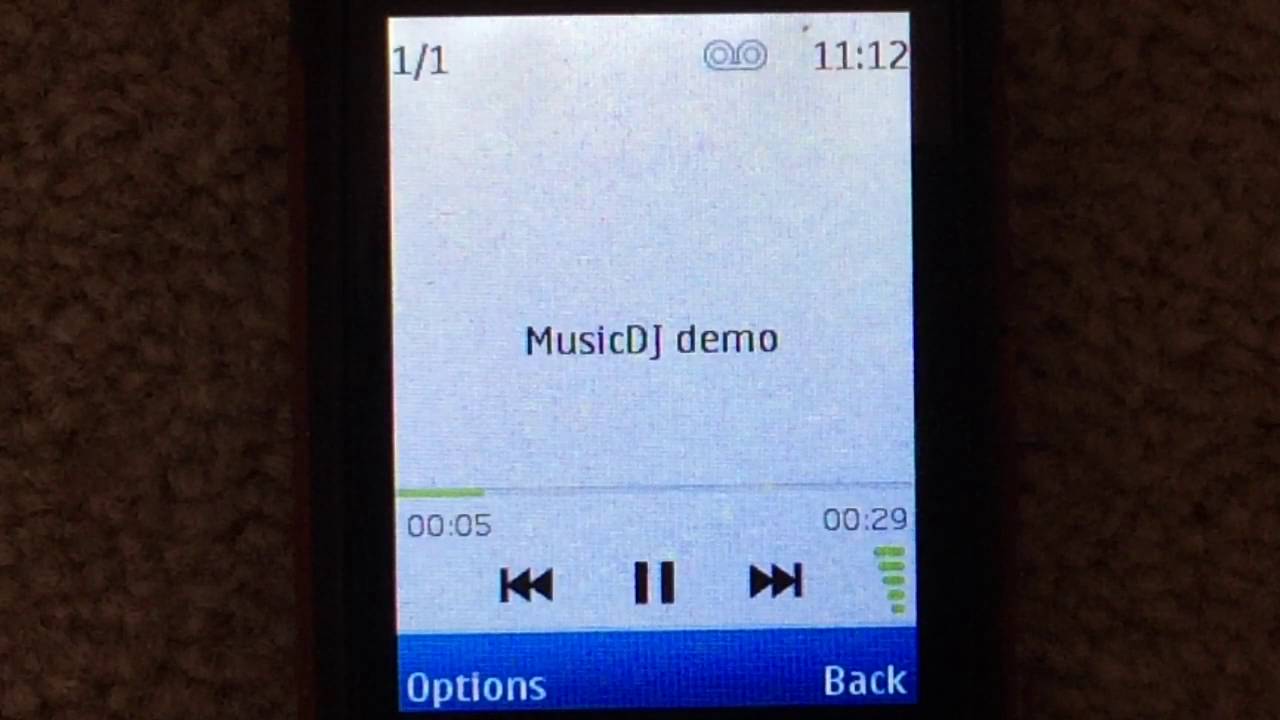 Sony Ericsson Ringtone Musicdj Demo On Nokia X2 00 Youtube