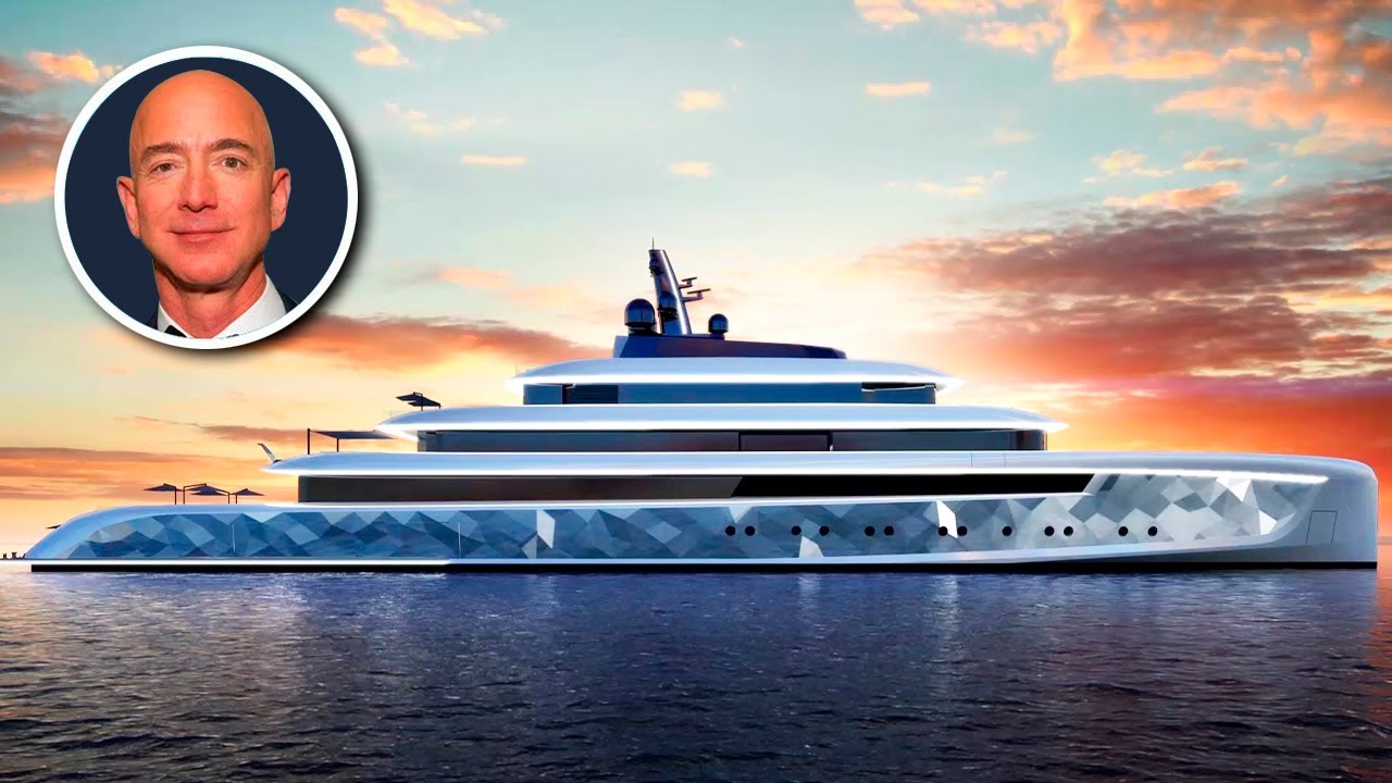 Inside Jeff Bezos New 500 Million Mega Yacht Youtube