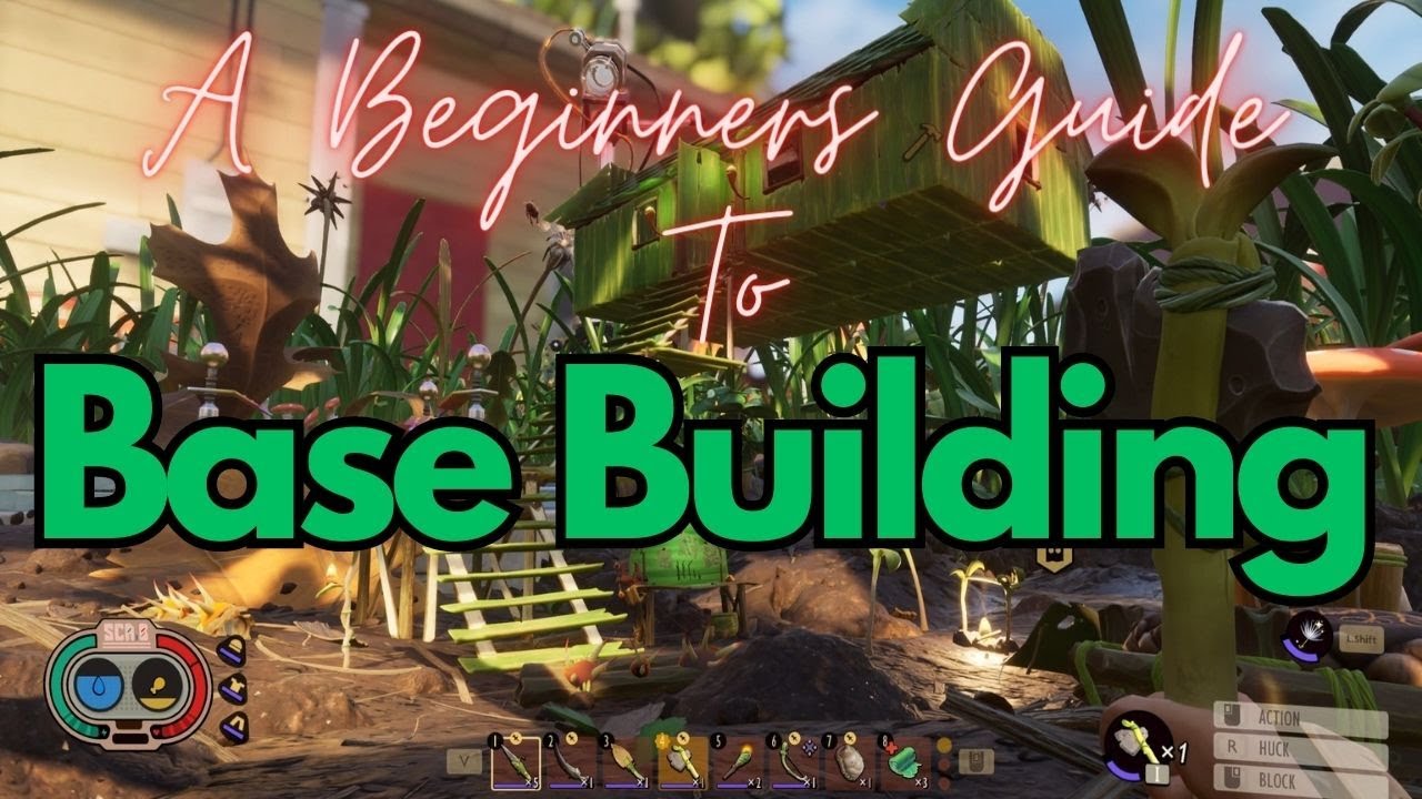 Grounded Base Building For Beginners Youtube