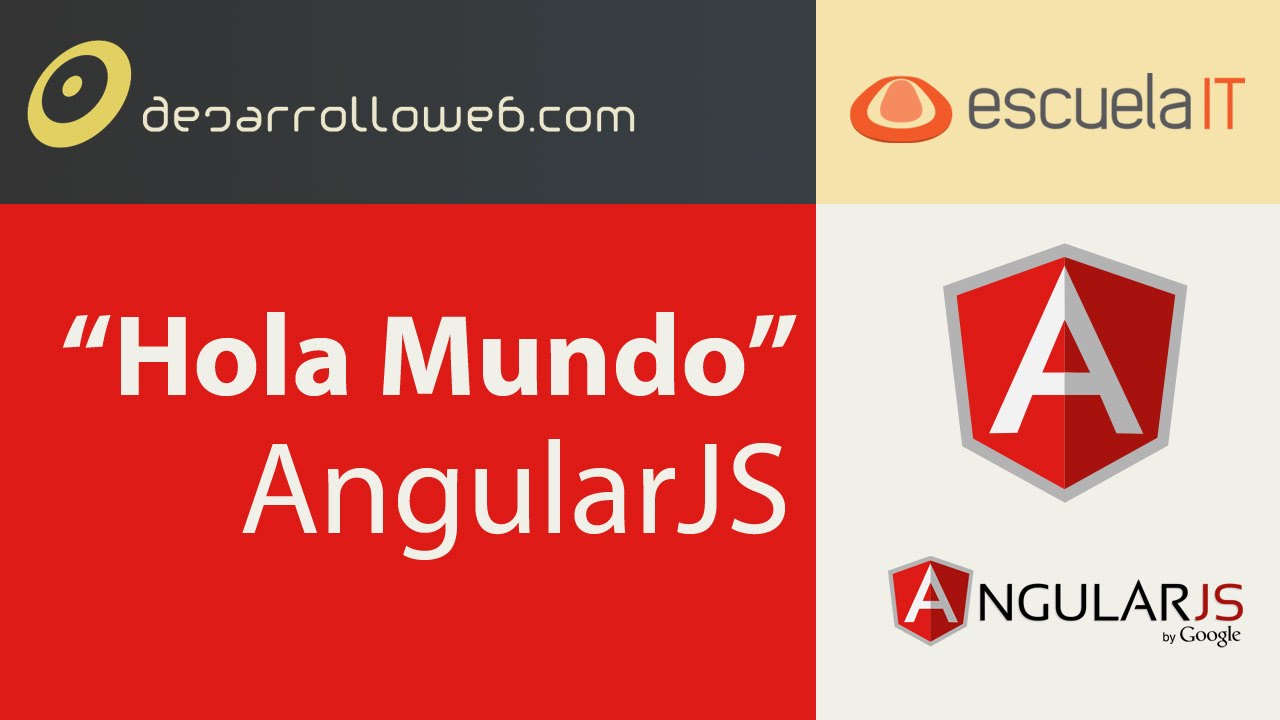 Hola Mundo En Angularjs Youtube