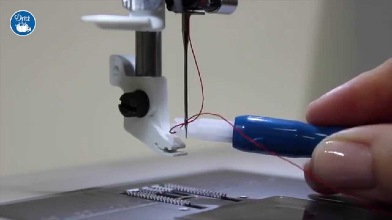 How To Use A Dritz Machine Needle Inserter Threader Youtube