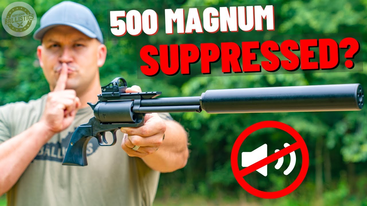 Suppressed 500 Magnum Revolver The World S First Suppressed Hand
