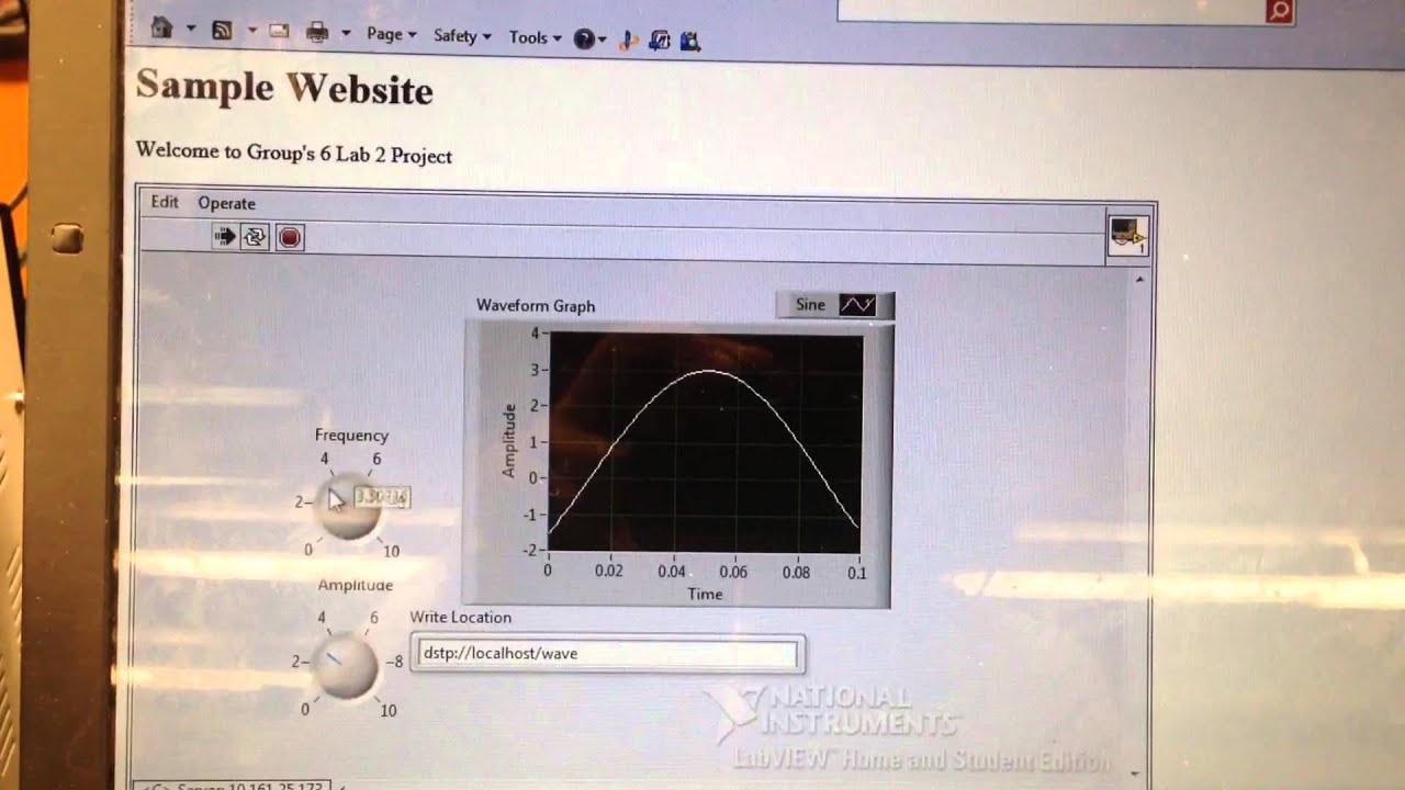 Data Socket Labview Youtube