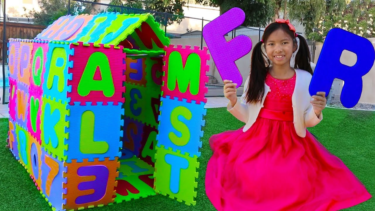 Abc Playhouse Song Wendy Pretend Play W Abcs Toys Learns The