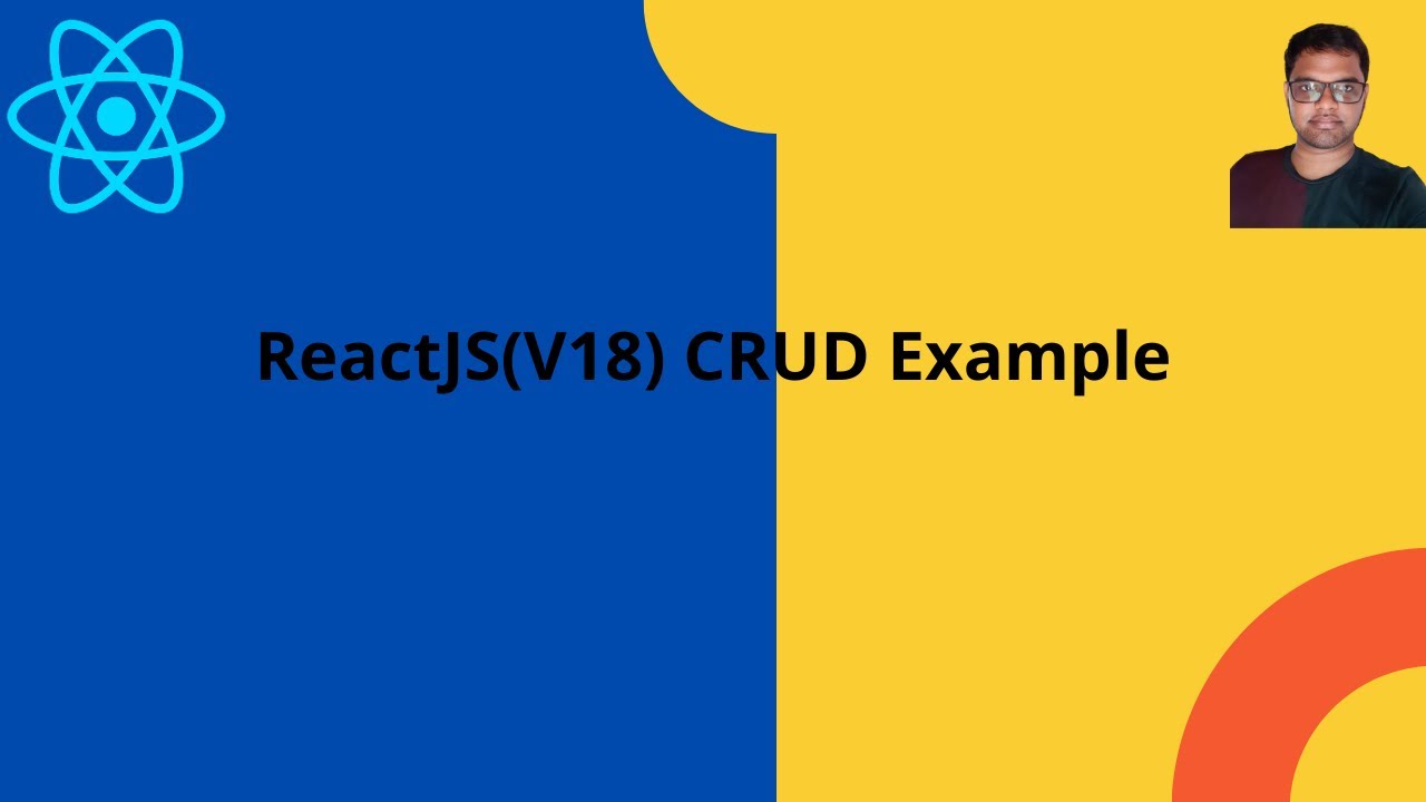 Reactjs V18 Crud Example Youtube