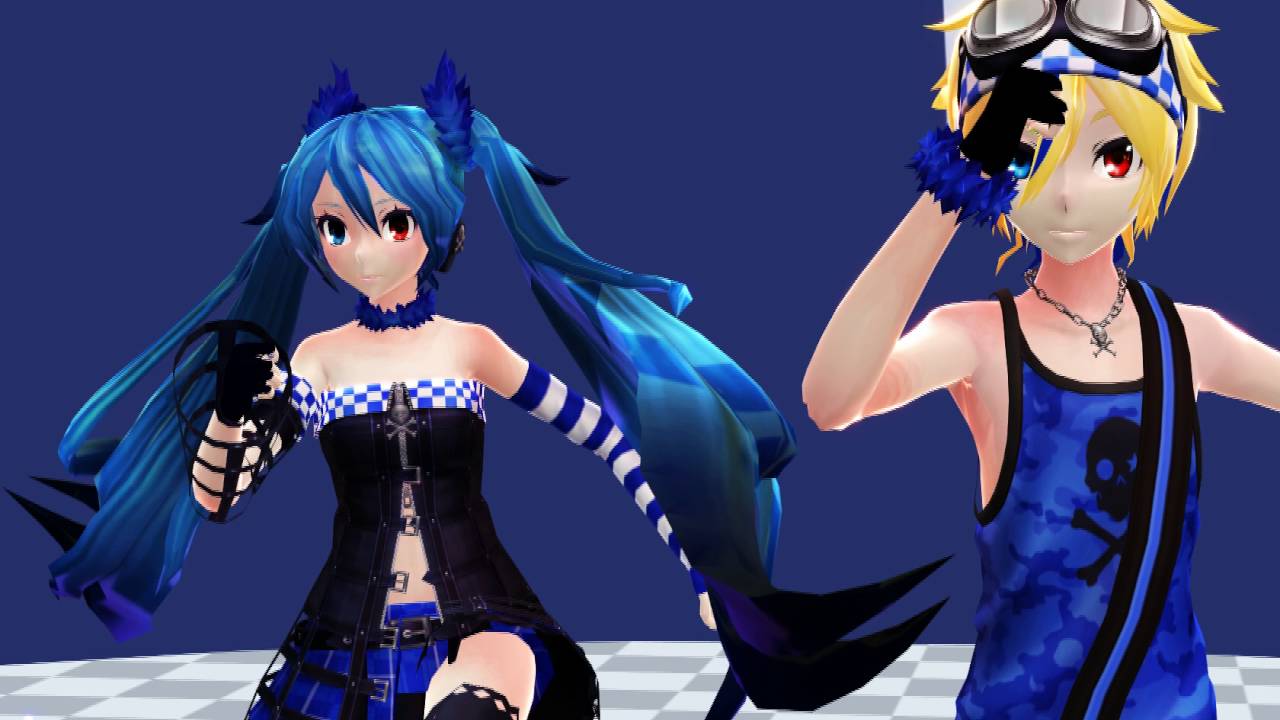 Mmd Scream Len Miku Youtube