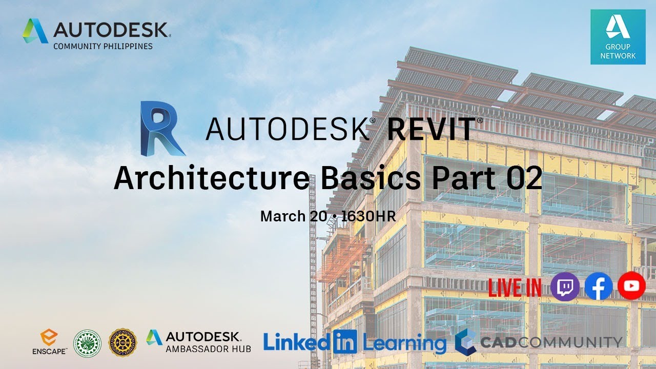 Revit Architecture Basics Part 2 Youtube