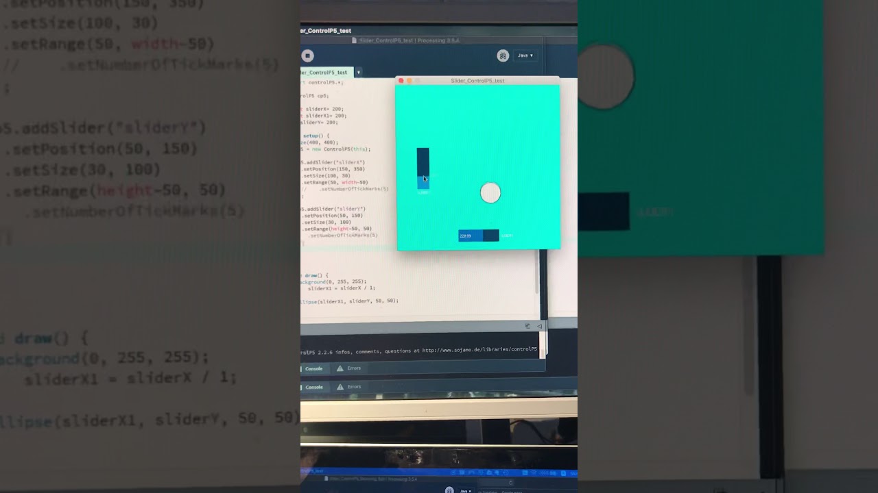 Processing Controlp5 Youtube