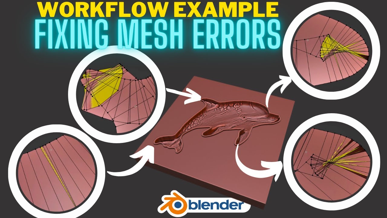 Cleanup A Blender Workflow Example Youtube
