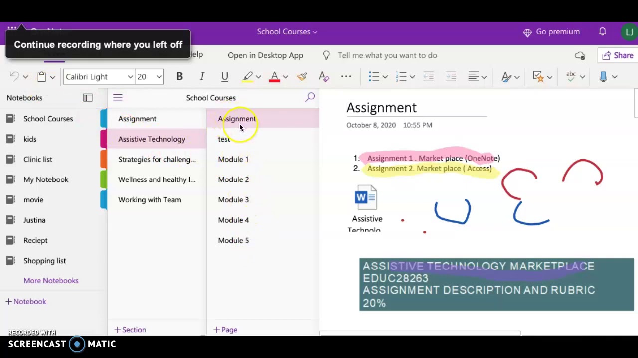 Microsoft Onenote Tutorial Msaspeedy