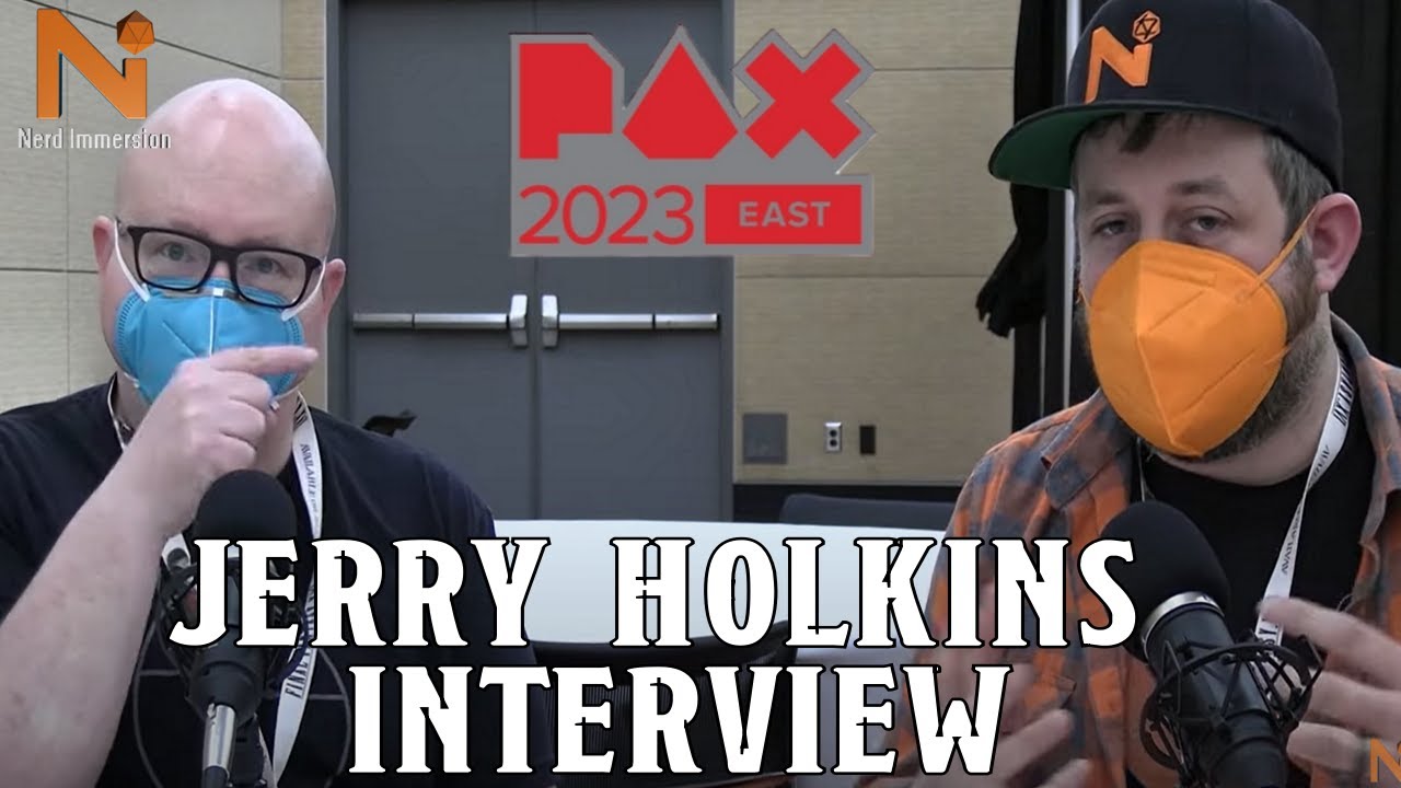 Jerry Holkins Interview At Pax East 2023 Nerd Immersion Youtube
