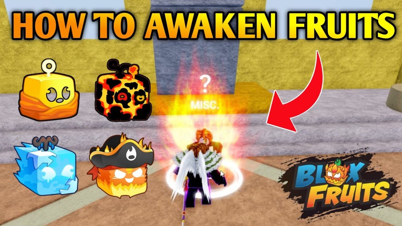 How To Awaken Fruit In Blox Fruits Fruit Awaken Complete Guide Youtube