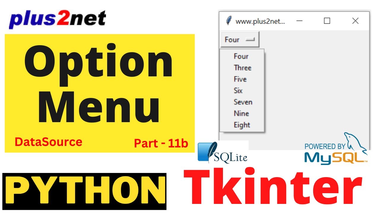 Tkinter Optionmenu Multiple Selection At James Reis Blog