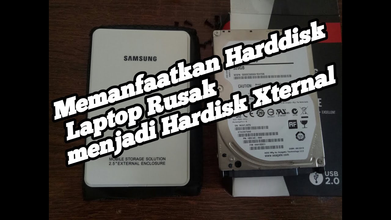 Tutorial Mengambil Data Dari Laptop Rusak Sekaligus Menjadikannya