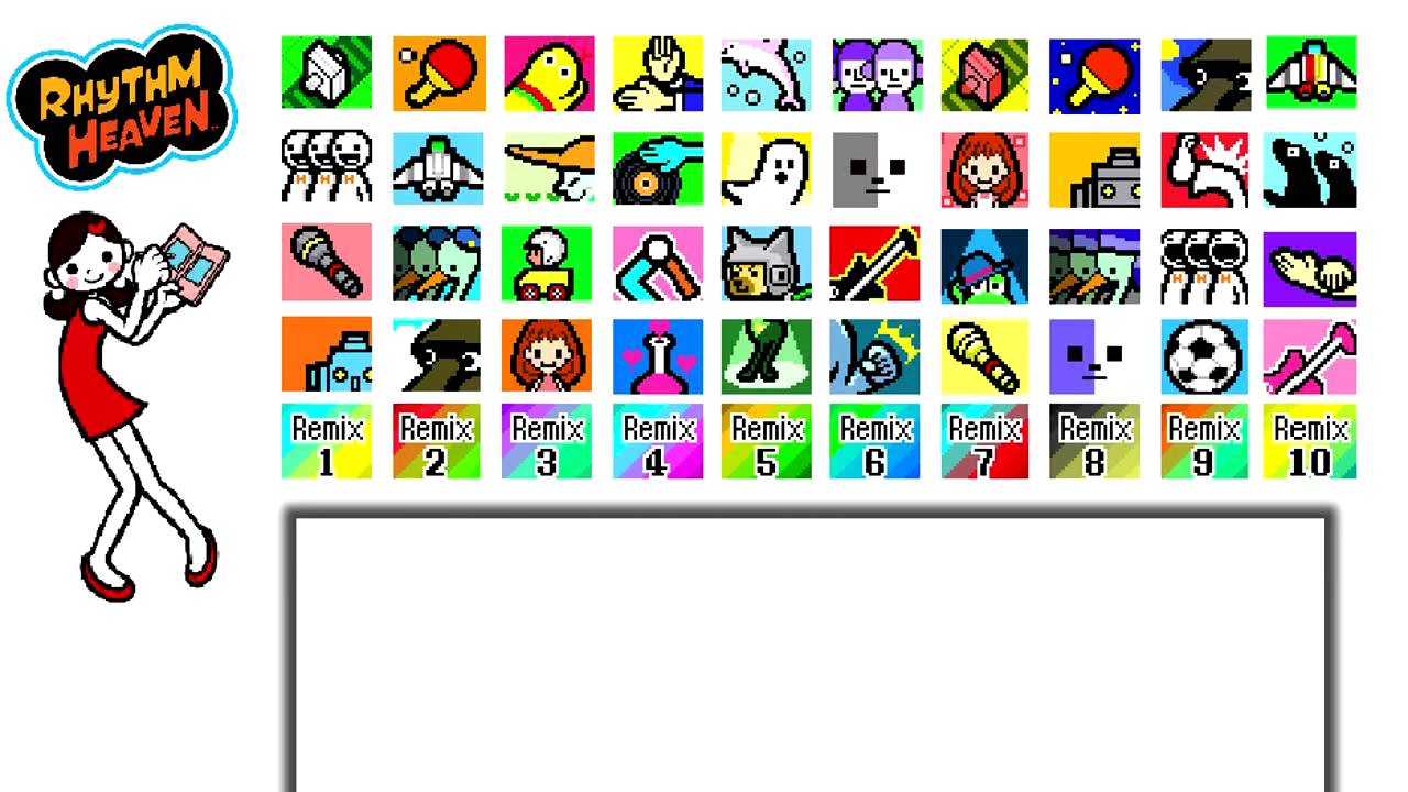 Rhythm Heaven Challenge Selection Menu Youtube