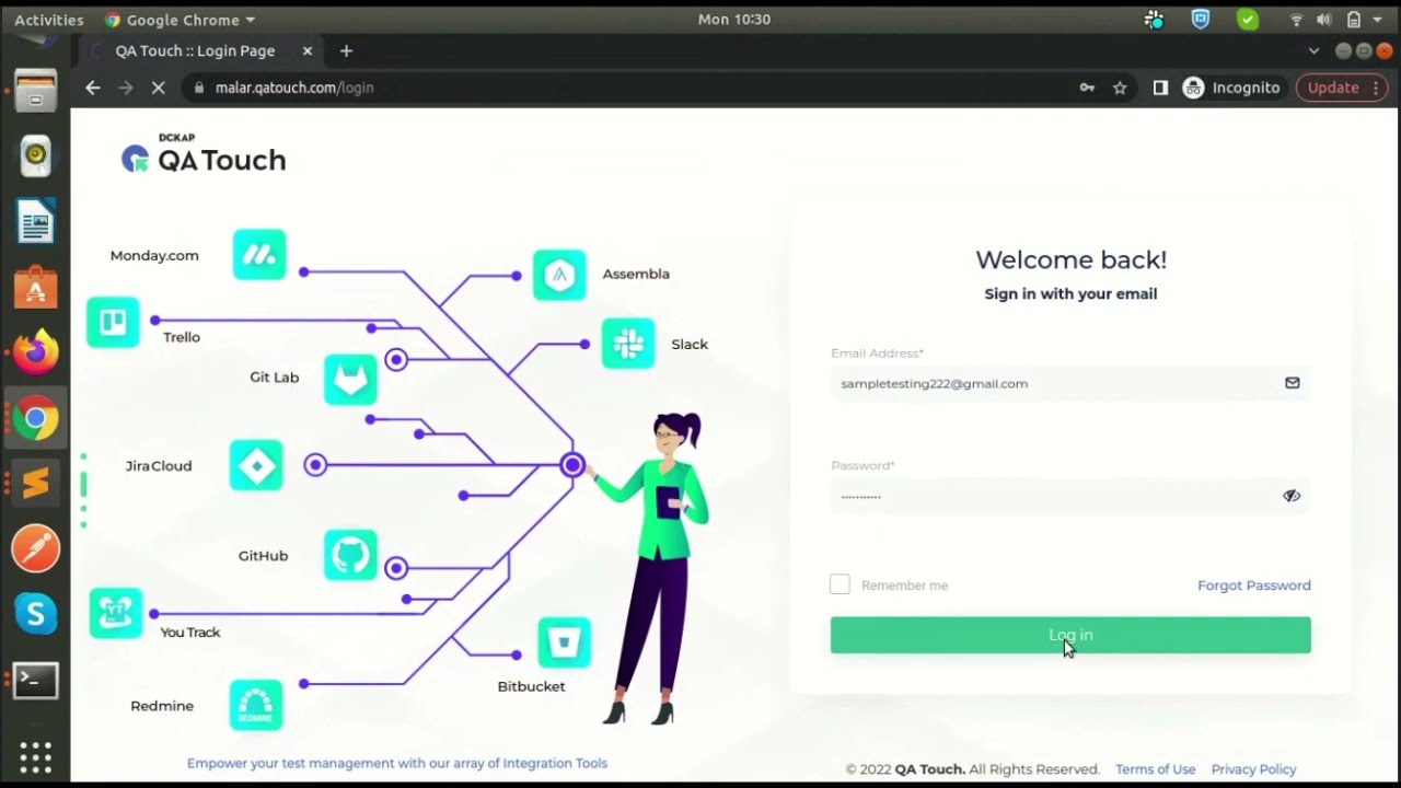Qa Touch Cypress Integration Guide Youtube