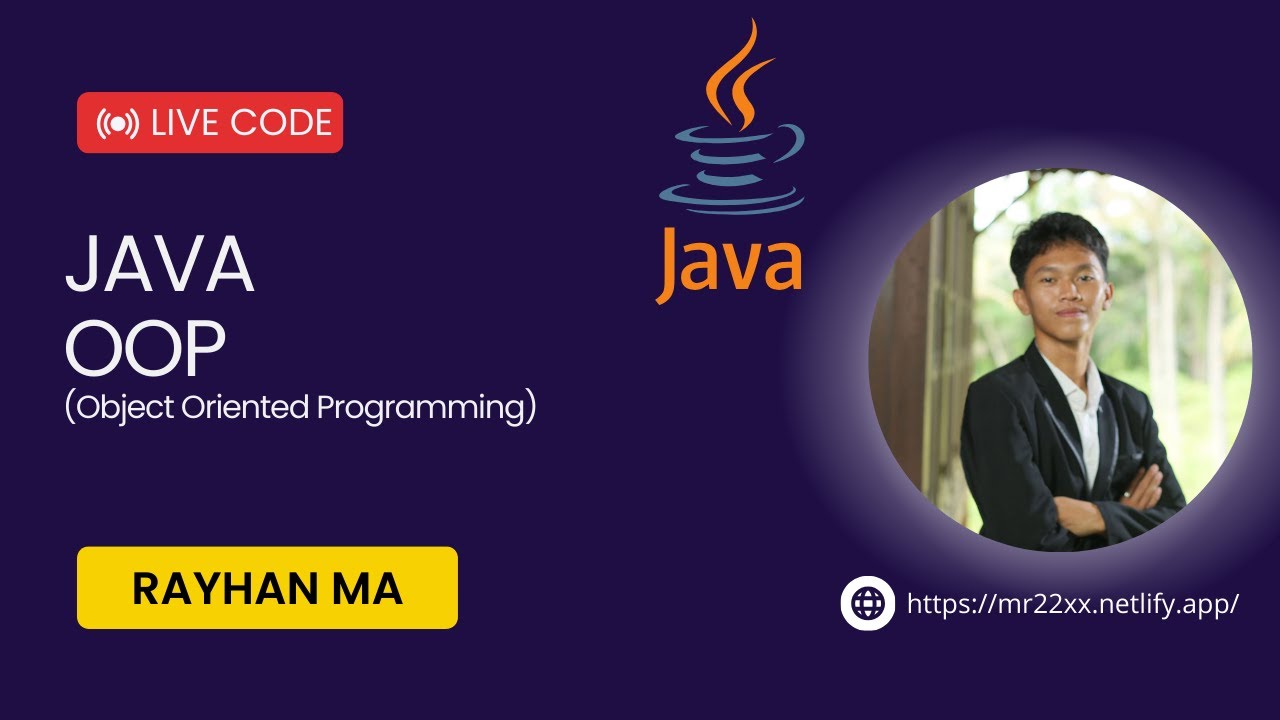 Java Oop Object Oriented Programming 1 Youtube