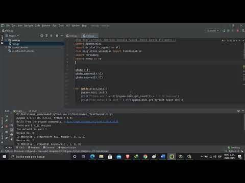 Prueba 1 Python Midi Usando Pygame Youtube