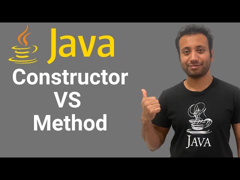 Java Bangla Tutorials 88 Difference Between Constructor And Method